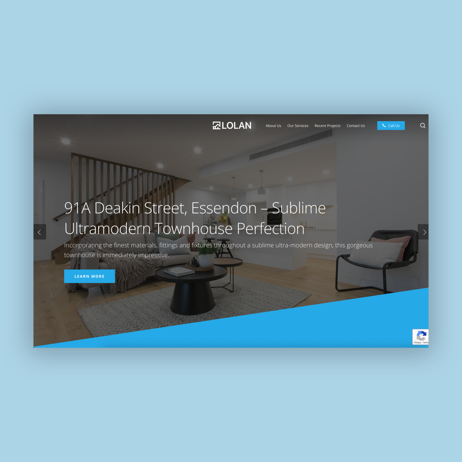 Lolan Building Website Design 2022 - Pineapple Studios